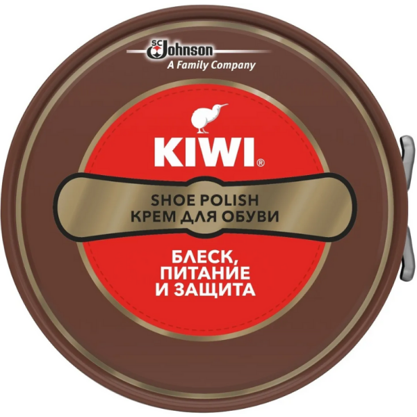 Крем для обуви KIWI Shoe Polish коричневый, 50 мл - купить с доставкой ...